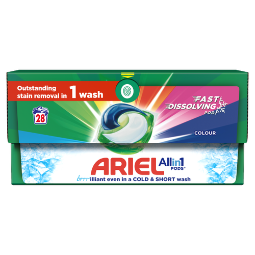Ariel Colour All in 1 Pods 28 Washes - We Get Any Stock Ariel Colour All in 1 Pods 28 Washes - We Get Any Stock