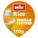 Muller Creamy Dairy Rice With Vanilla Custard Sauce (15%) Pudding 170g ...