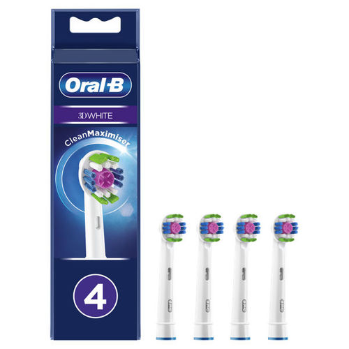 Oral-B 3D White Power Toothbrush Refill Heads, pack of 4 - We Get Any Stock
