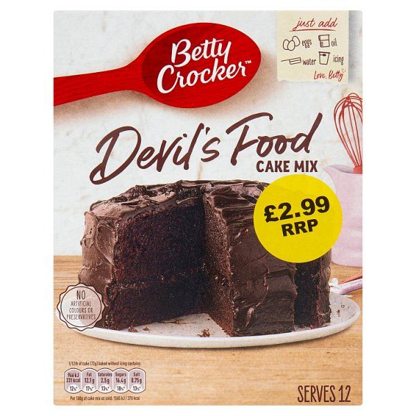Betty crocker devil's food cake store