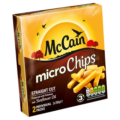 McCain Quick Chips Straight 2 x 100g (200g) - We Get Any Stock