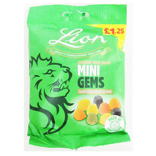 Lion Mini Gems Pm £1.25 130g - We Get Any Stock