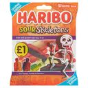 Haribo Sour Skeletons Pmp 140g - We Get Any Stock