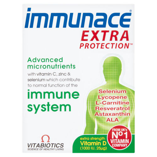 Vitabiotics Immunace Extra Protection 30 Tablets - We Get Any Stock