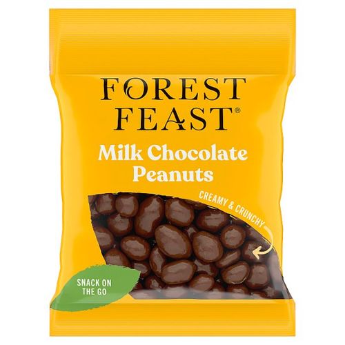 Forest Feast Milk Chocolate Peanuts 65g - We Get Any Stock