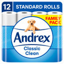 Andrex Classic Clean Toilet Tissue, 12 Rolls - We Get Any Stock