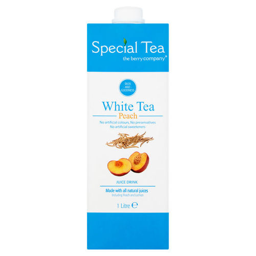The Berry Company White Tea And Peach Drink 1Ltr - We Get Any Stock