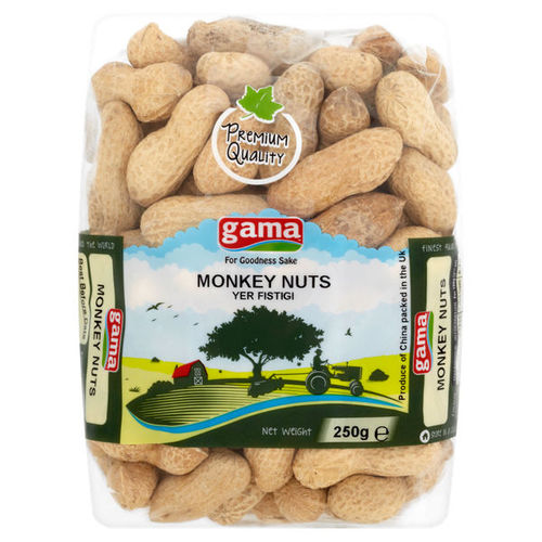 Gama Roasted Monkey Nuts 250g - We Get Any Stock