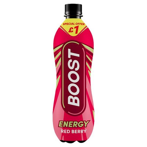 Boost Energy Red Berry PM £1.00 500ml - We Get Any Stock