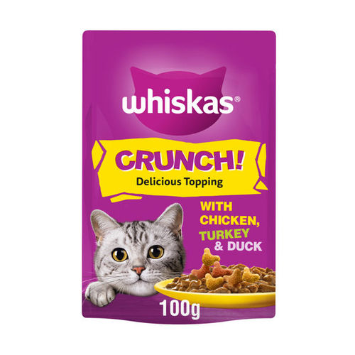 Whiskas Crunch Cat Treats 100g - We Get Any Stock
