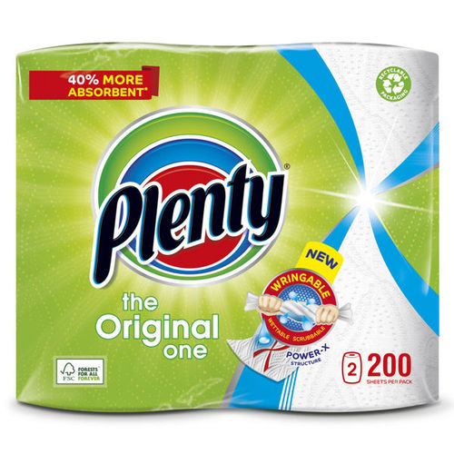 Plenty The Original One Kitchen Towel 2Roll - We Get Any Stock