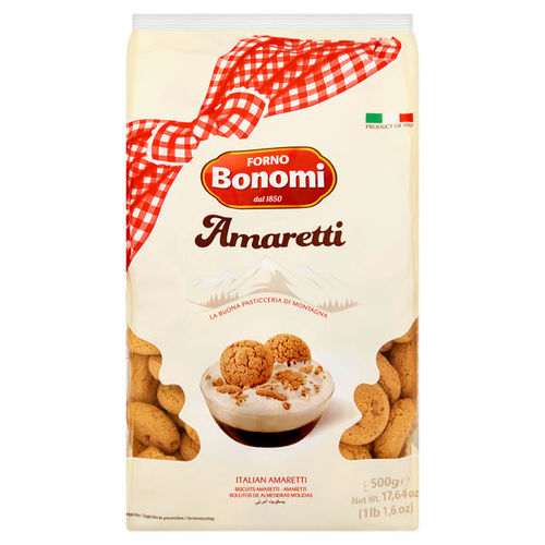 Bonomi Italian Amaretti Biscuits 500G - We Get Any Stock