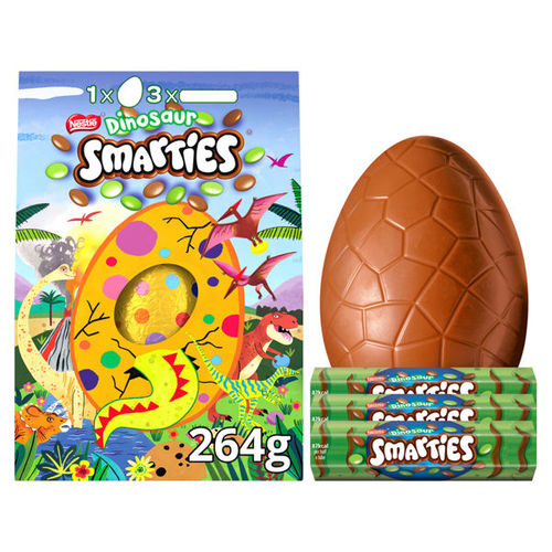 Smarties Dinosaur Giant Egg 264g - We Get Any Stock