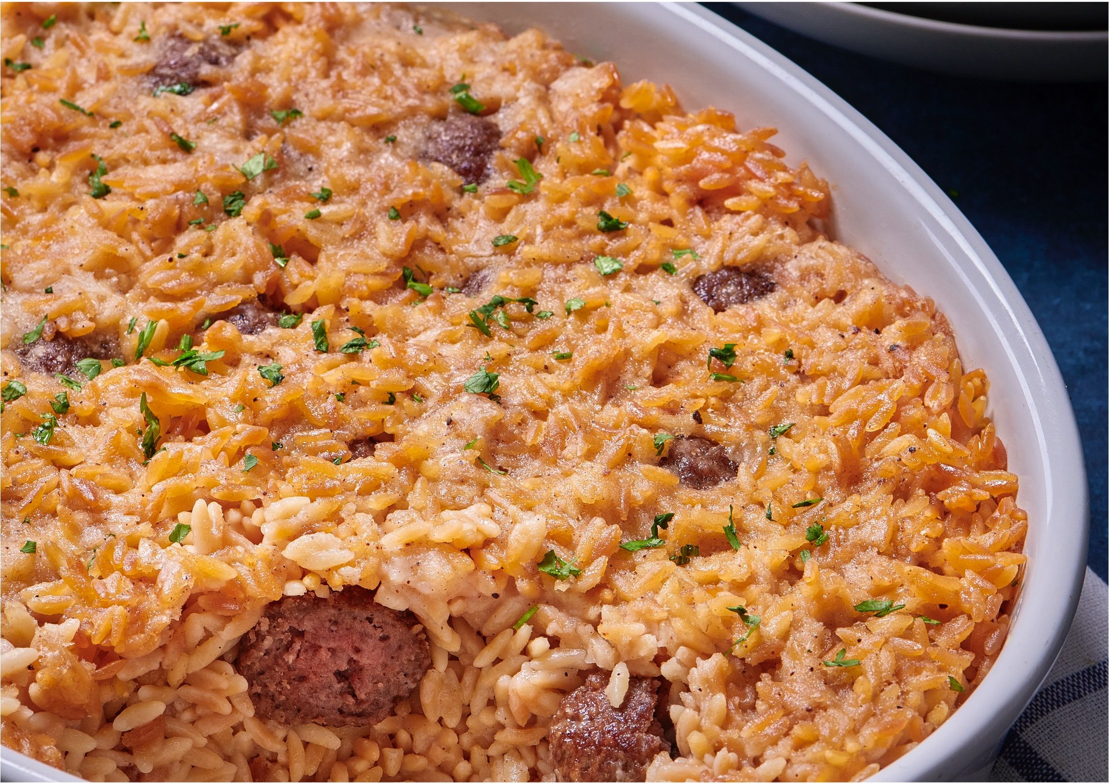 Gravy Meatball Orzo - Goody Kitchen | Simple and Easy Recipes