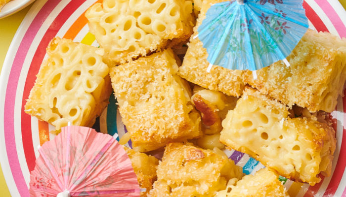 Irresistible Mac 'n' Cheese Bars Recipe | Goody Kitchen