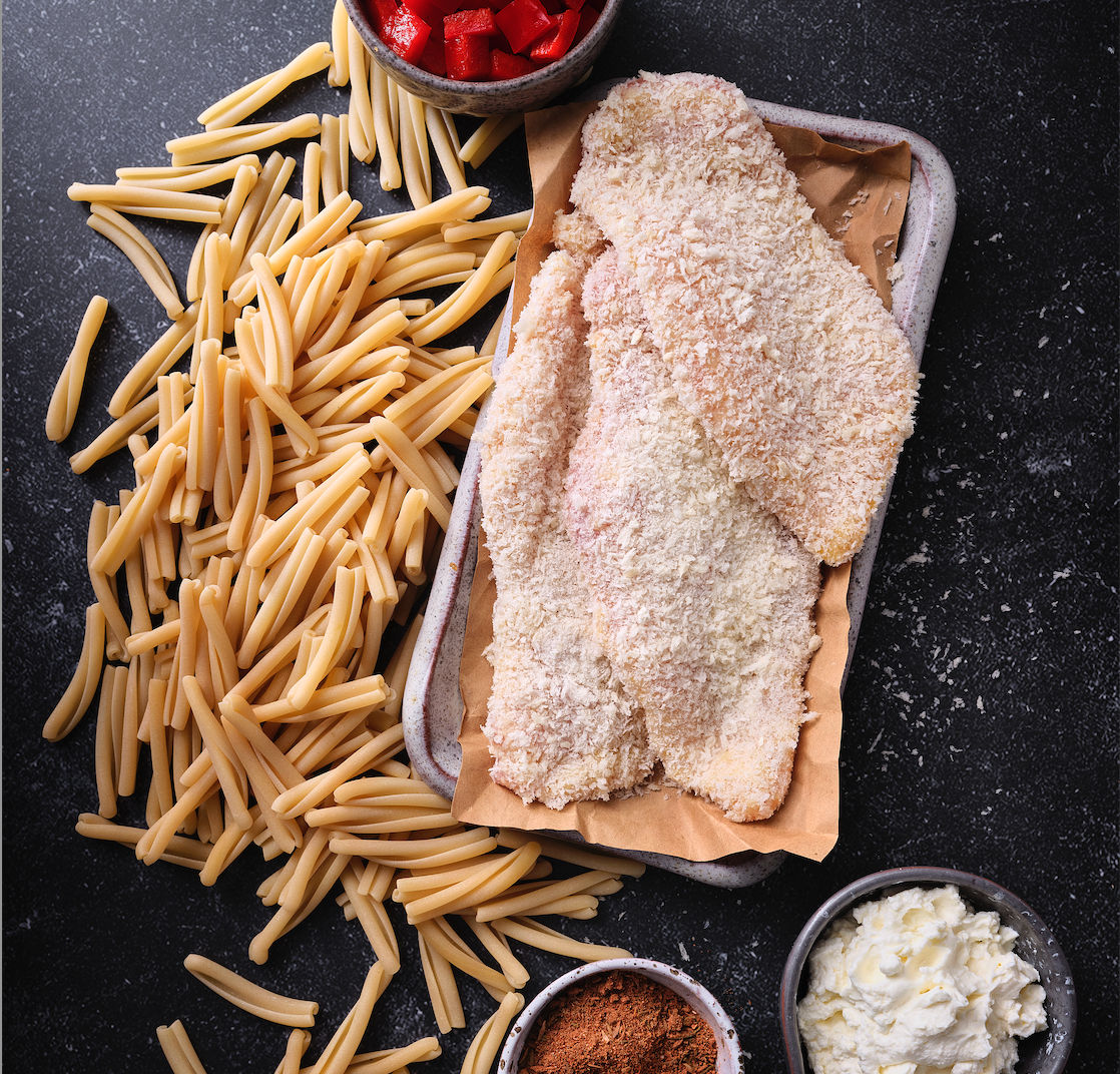 Southern Style Fried Chicken Pasta - Goody Kitchen | Simple and Easy ...