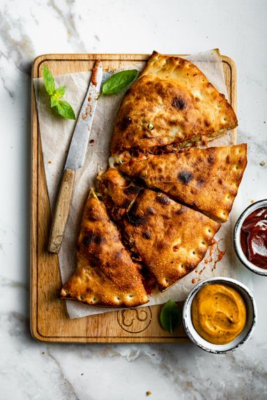 Ground Beef Calzone