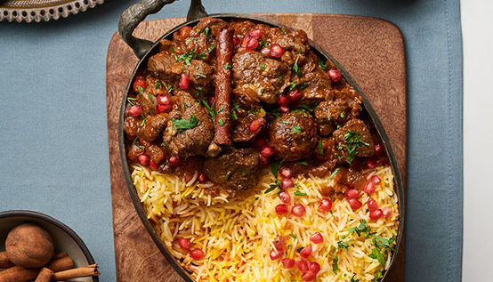 Traditional lamb Kabsa