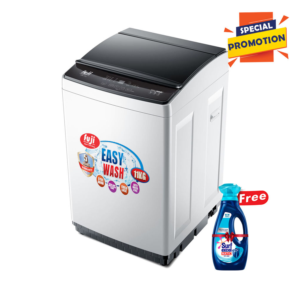Fuji Top Loading 11Kg Washing Machine - FJ11-1211 | Buy Online on Flipteria