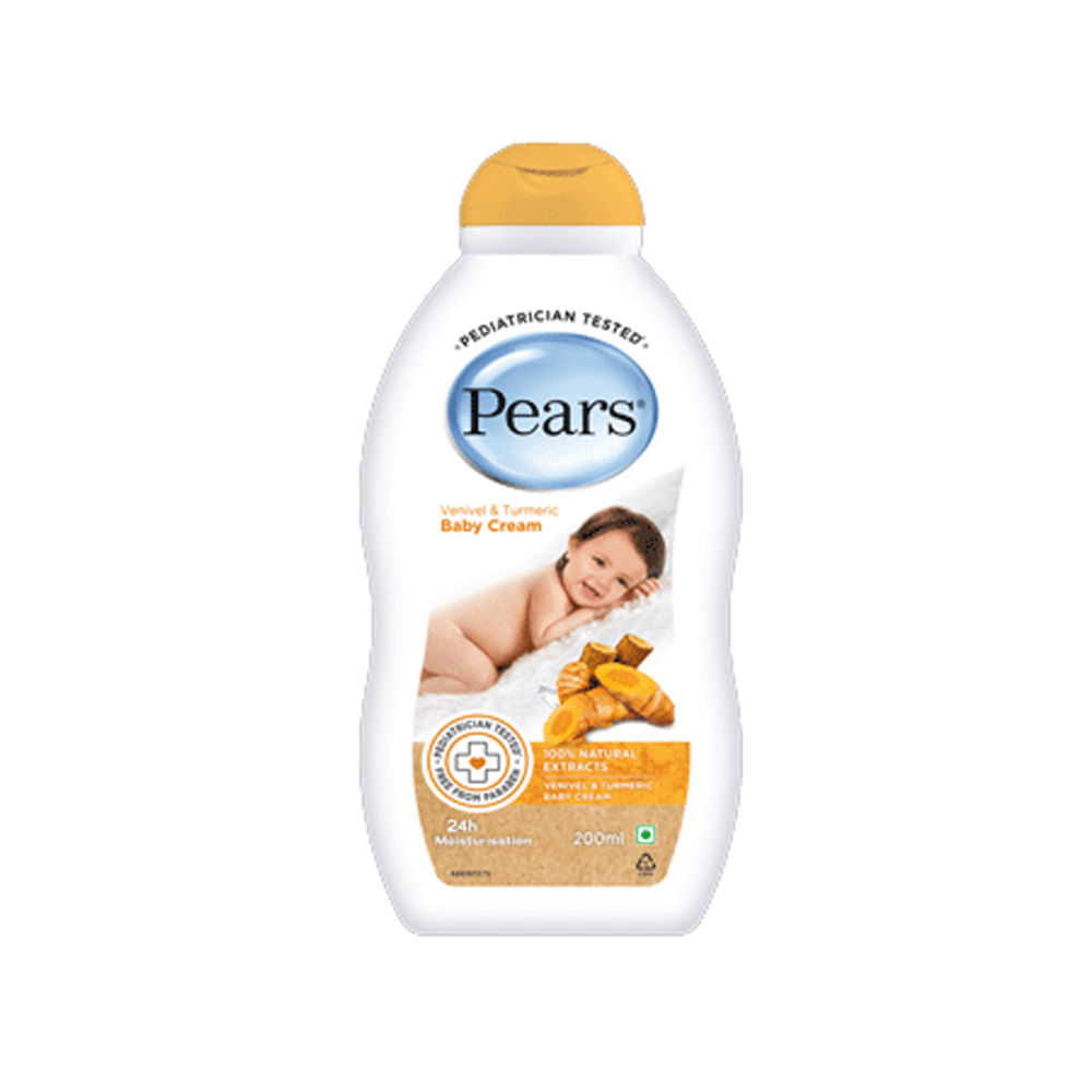 Pears Venivel & Turmeric Baby Cream - 200ml | Buy Online on Flipteria