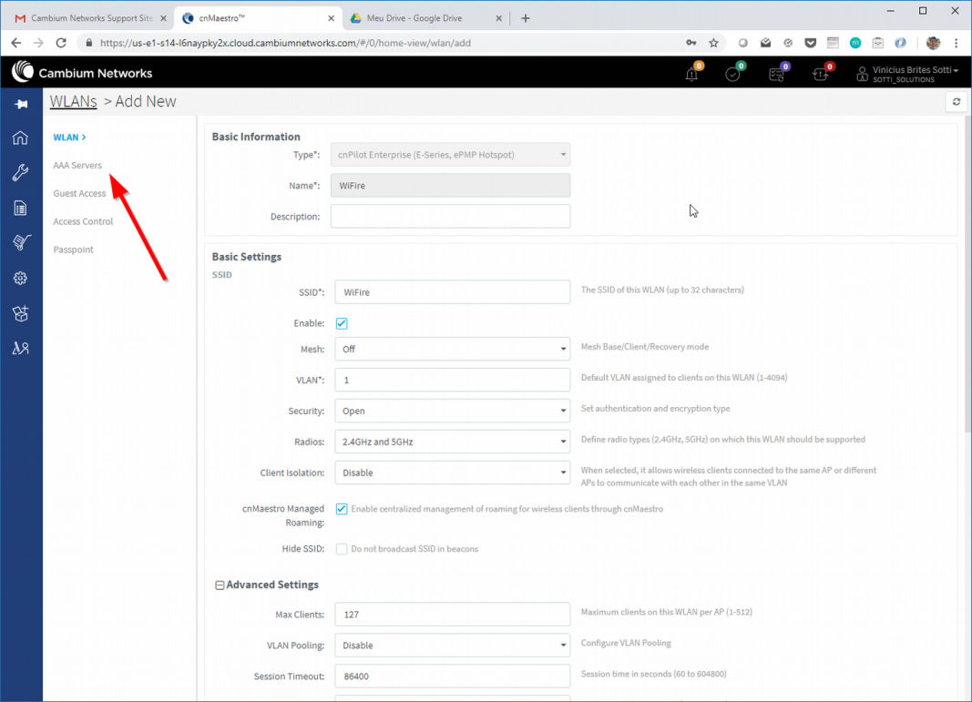 Router Cambium con WiFire: Configuración del Hotspot Social