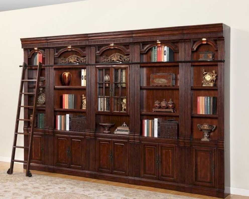 Explore Gallery of Home Library Wall Units (Showing 4 of 15 Photos)
