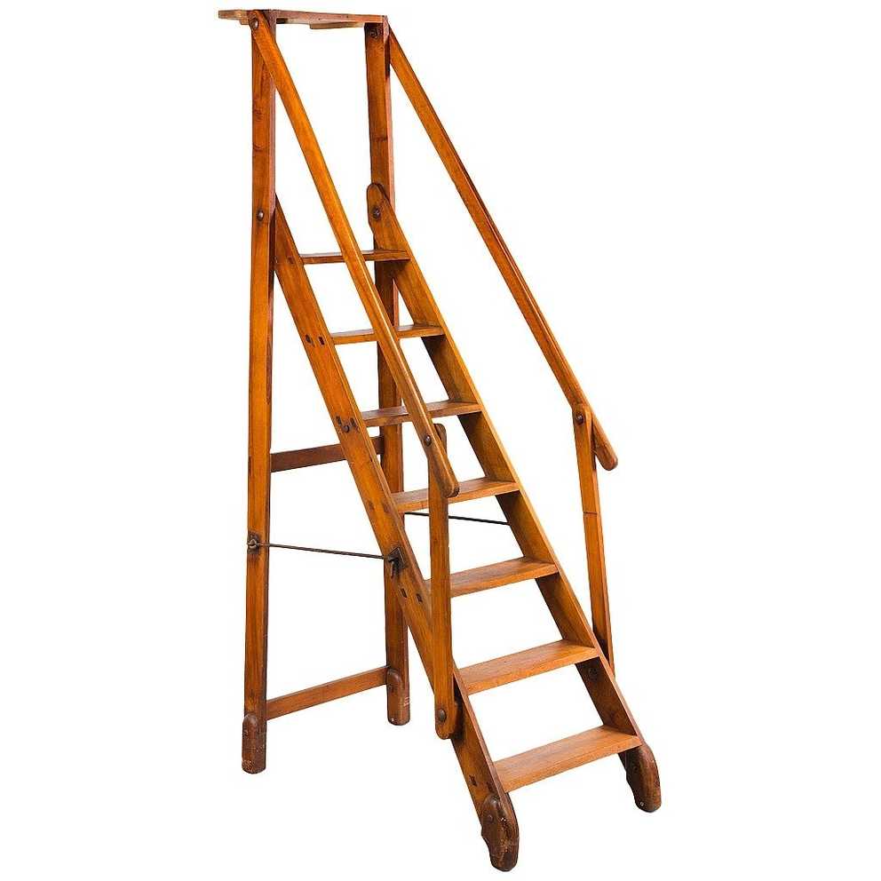 Explore Gallery of Library Ladder (Showing 5 of 15 Photos)