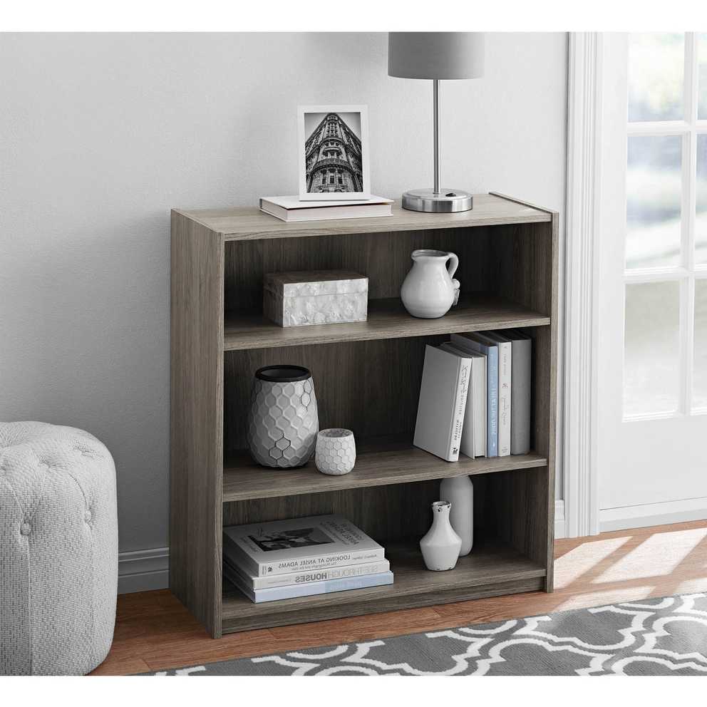 15 Best Collection of Mainstays 3 Shelf Bookcases