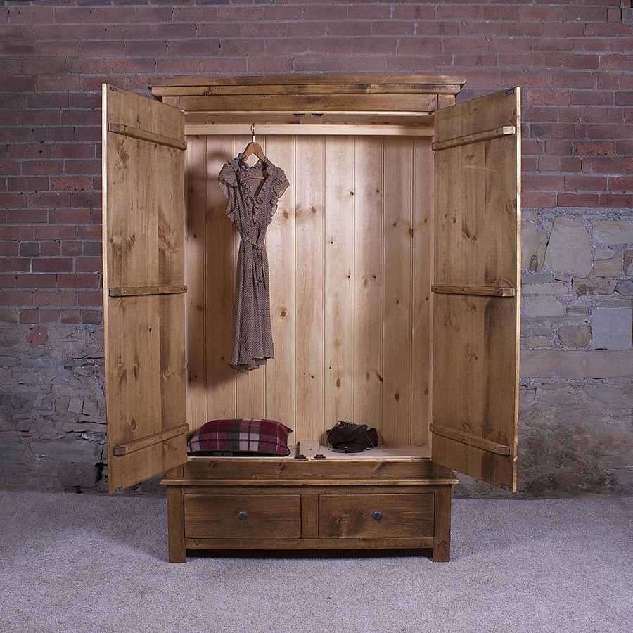 15 Photos Cheap Solid Wood Wardrobes