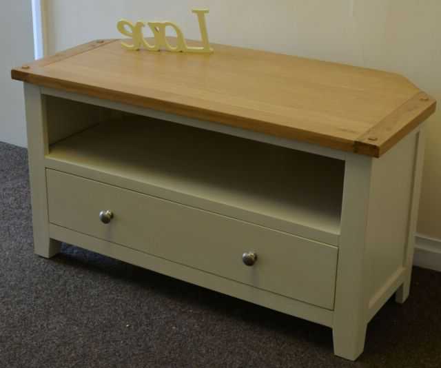 The Best Compton Ivory Corner Tv Stands with Baskets