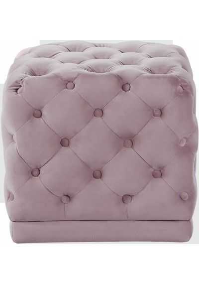 10 Best Pink Champagne Tufted Fabric Ottomans