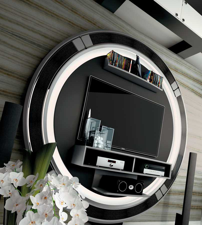 Showing Gallery of Circular Tv Stands (View 5 of 10 Photos)