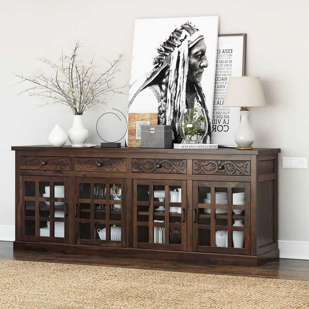 Explore Photos of Solid Wood Buffet Sideboards (Showing 3 of 10 Photos)