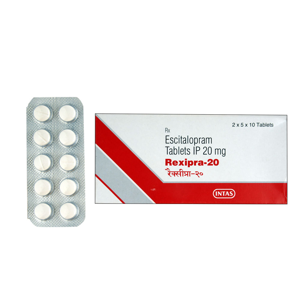 Buy Rexipra 20mg 10 Tablets Online at Best Prices | Wellness Forever
