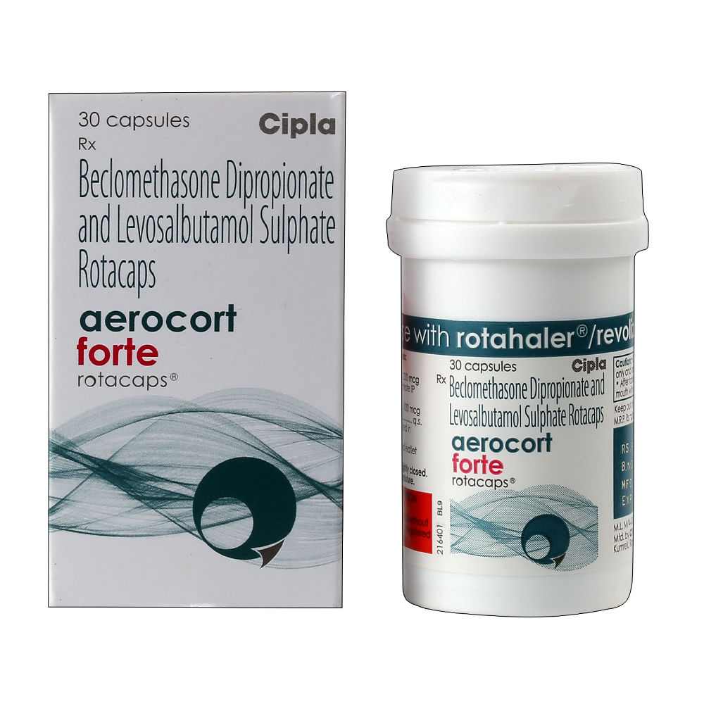 Buy Aerocort-Forte Rotacap 30 Capsules Online at Best Prices | Wellness ...
