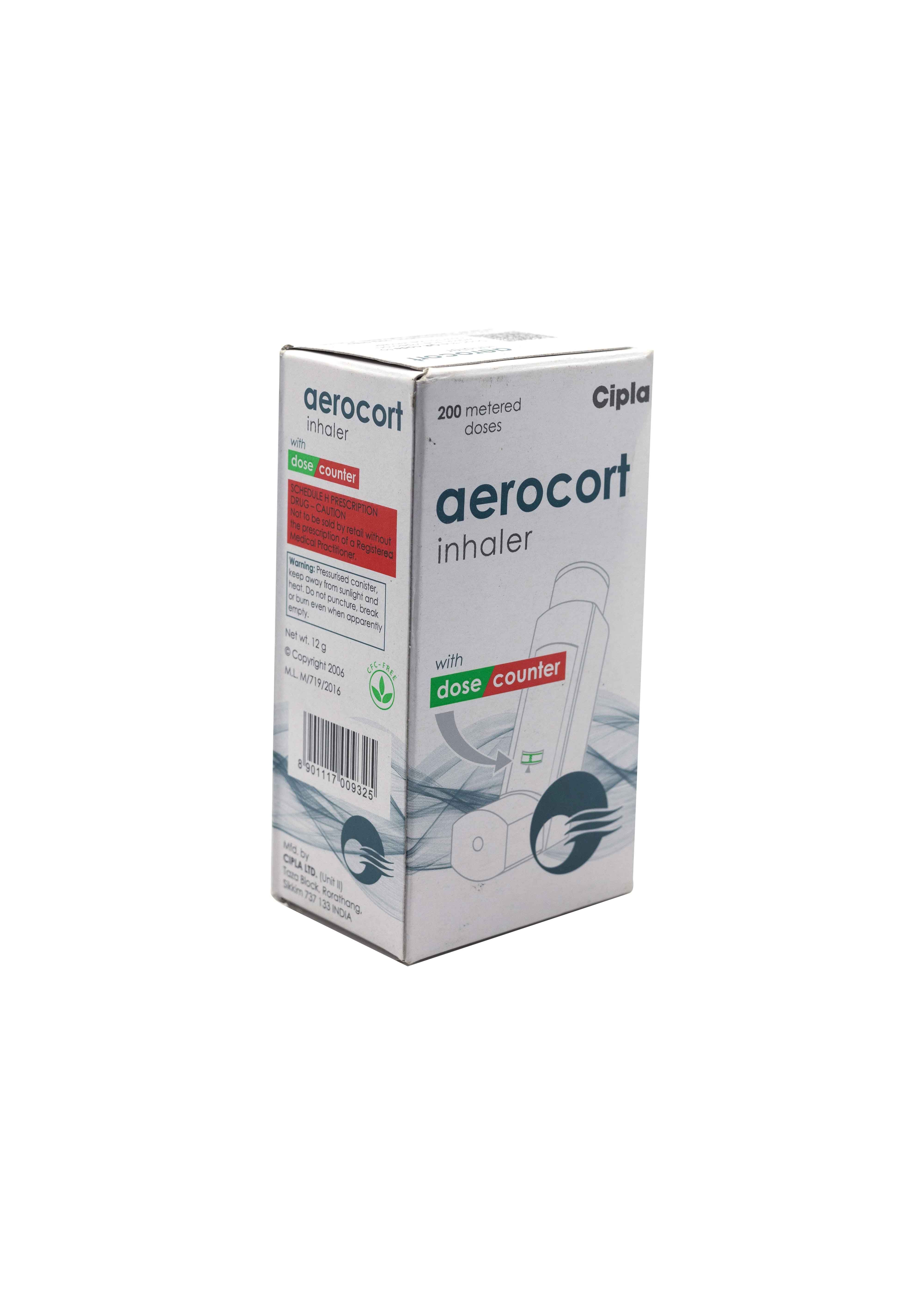 Buy Aerocort Inhaler 1 Piece Online at Best Prices | Wellness Forever