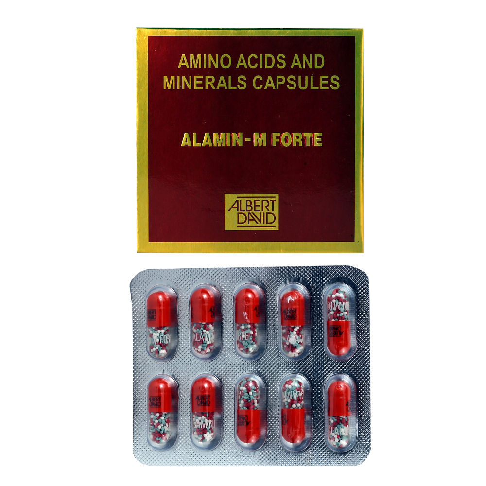 Buy Alamin-M Forte 10 Capsules Online at Best Prices | Wellness Forever