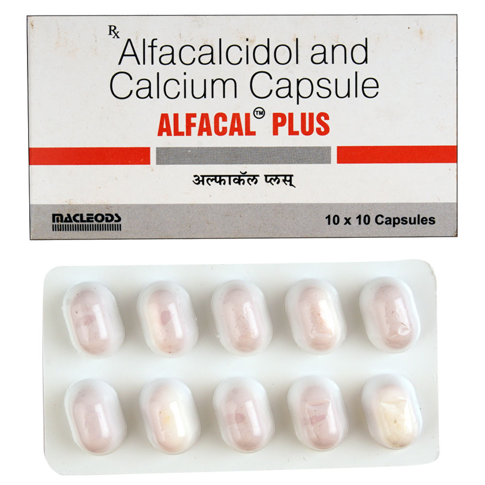 Buy Alfacal-Plus 10 Capsules Online at Best Prices | Wellness Forever