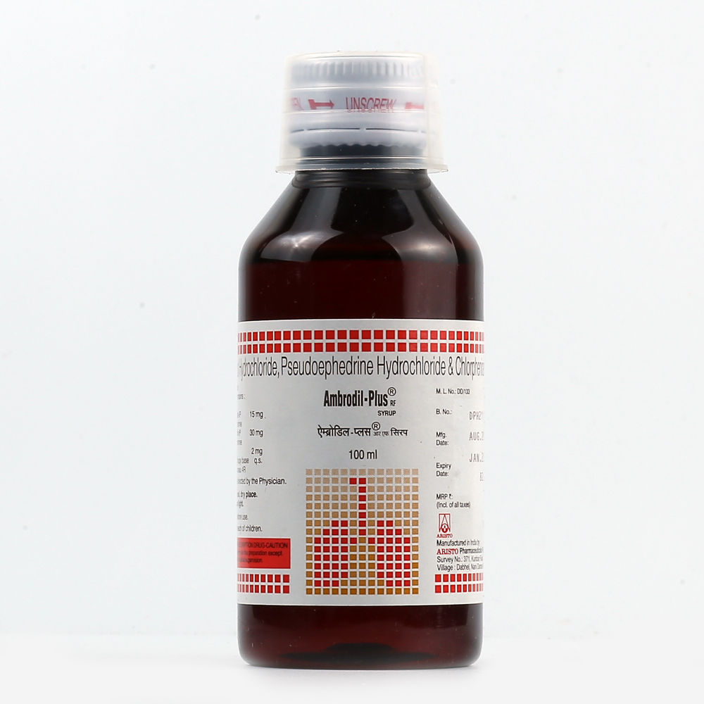 Buy Ambrodil-Plus Syrup New 100 ml Online at Best Prices | Wellness Forever