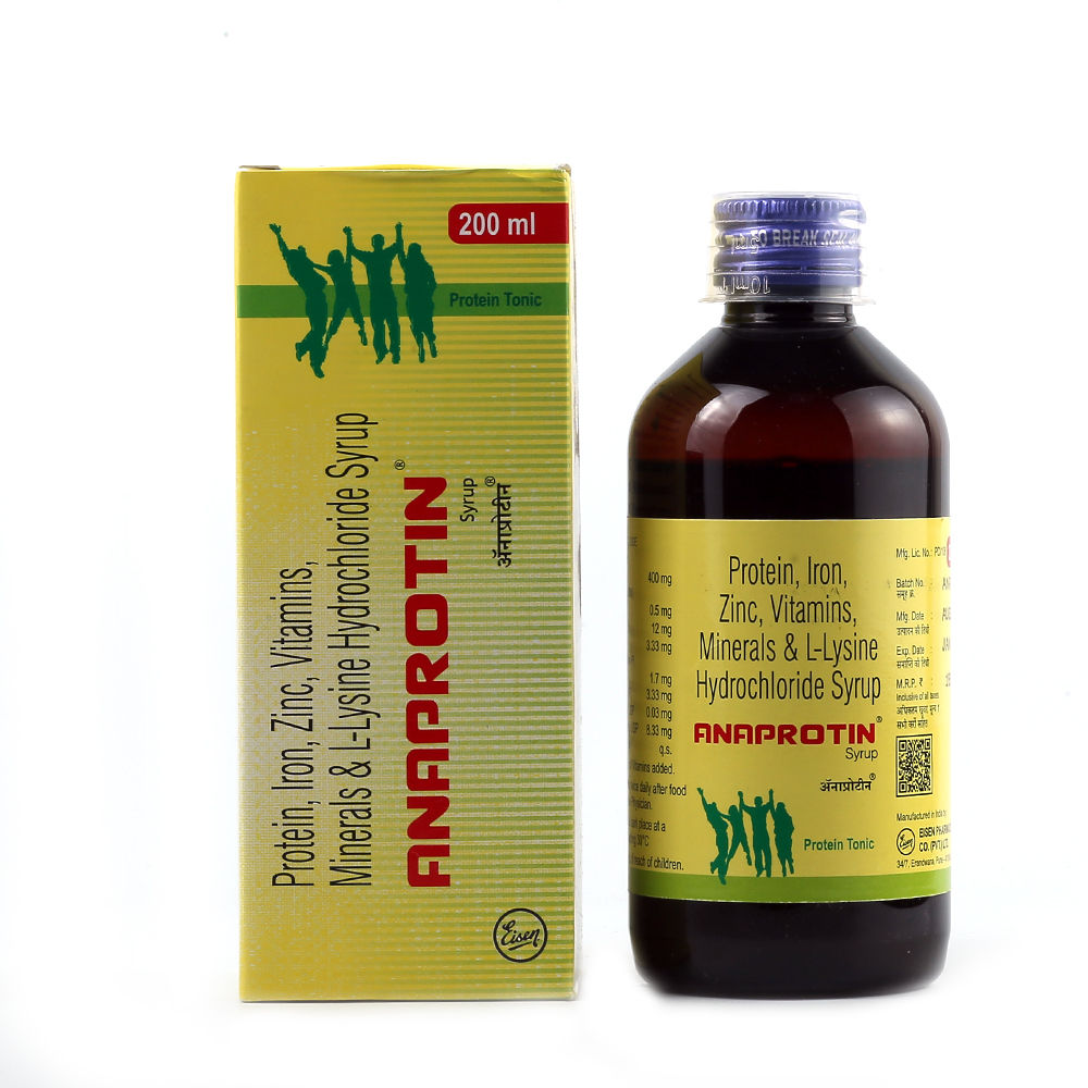 Buy Anaprotin Syrup 200 ml Online at Best Prices | Wellness Forever