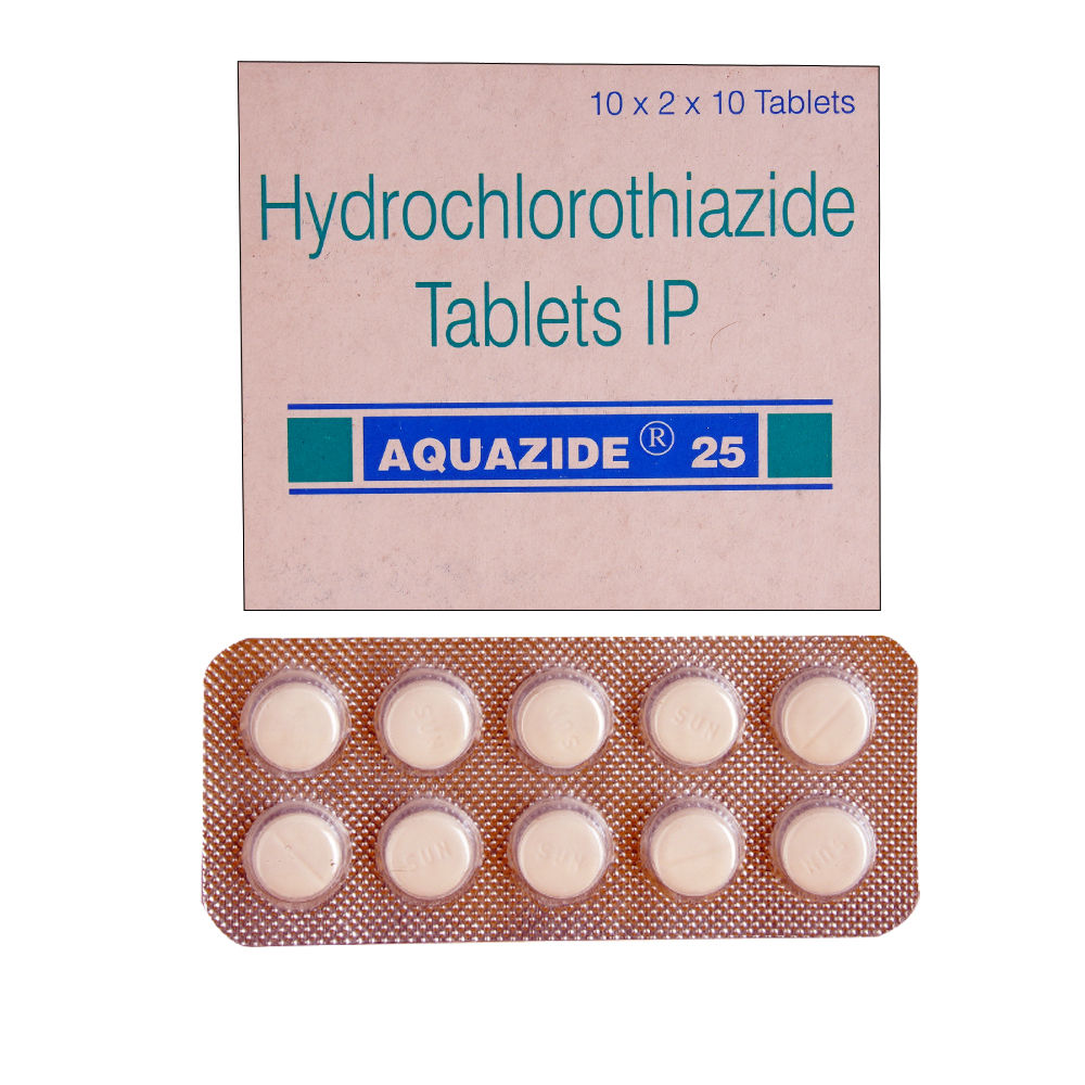 Buy Aquazide 25mg 10 Tablets Online at Best Prices | Wellness Forever