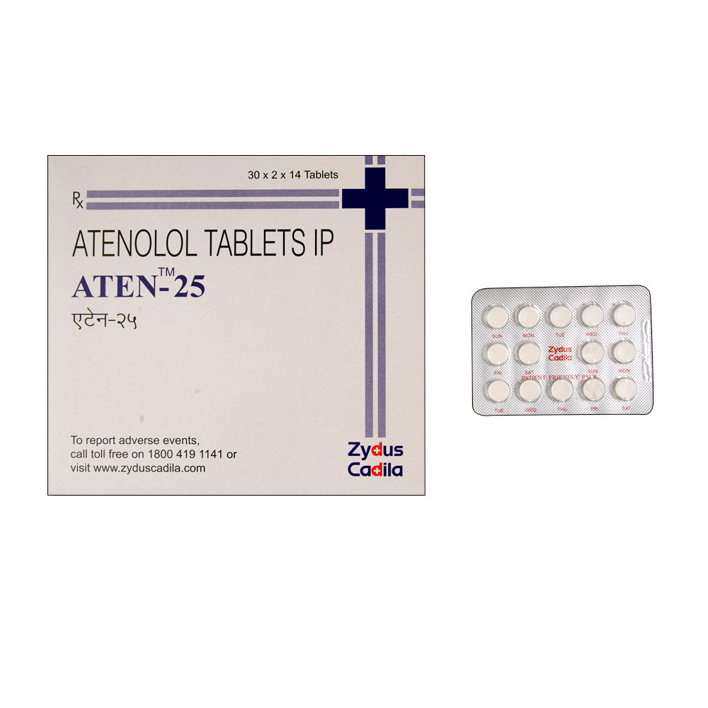 Buy Aten 25mg 14 Tablets Online at Best Prices | Wellness Forever