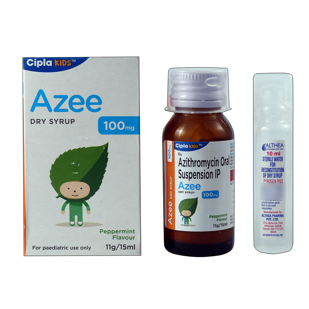 Buy Azee 100mg Dry Syrup 15 ml Online at Best Prices | Wellness Forever