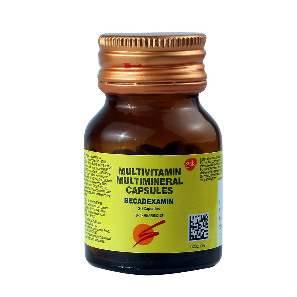 Buy Becadexamin 30 Capsules Online at Best Prices | Wellness Forever