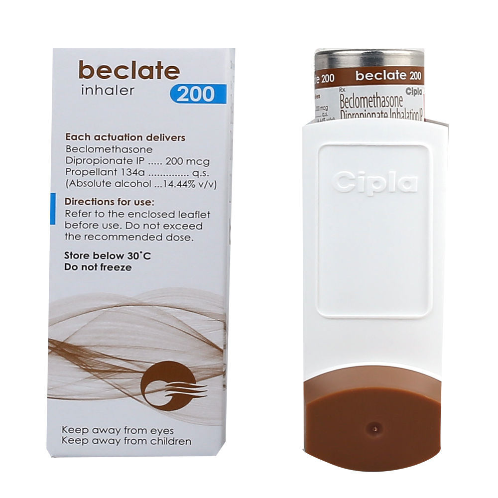 Buy Beclate 200 Inhaler 1 Piece Online at Best Prices | Wellness Forever