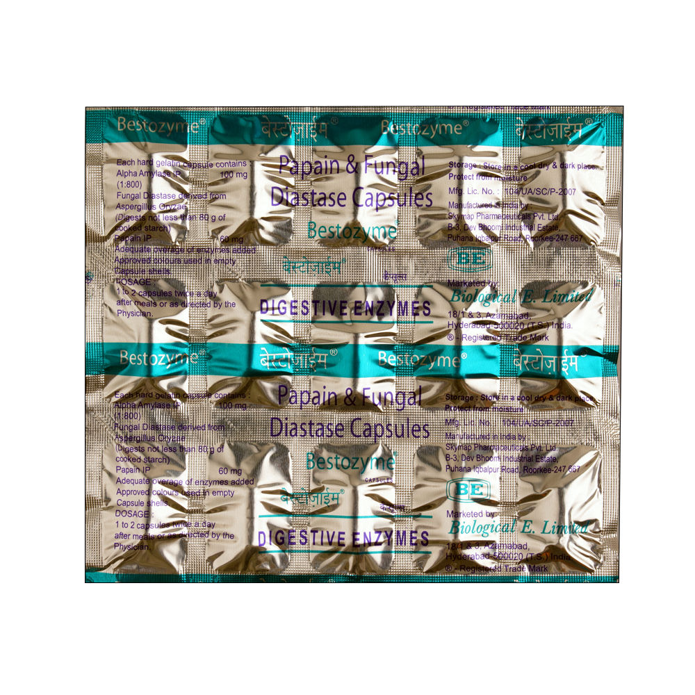 Buy Bestozyme 15 Capsules Online at Best Prices | Wellness Forever
