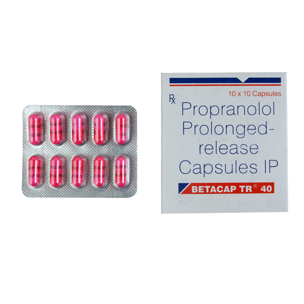 Buy Betacap-TR 40mg 10 Capsules Online at Best Prices | Wellness Forever