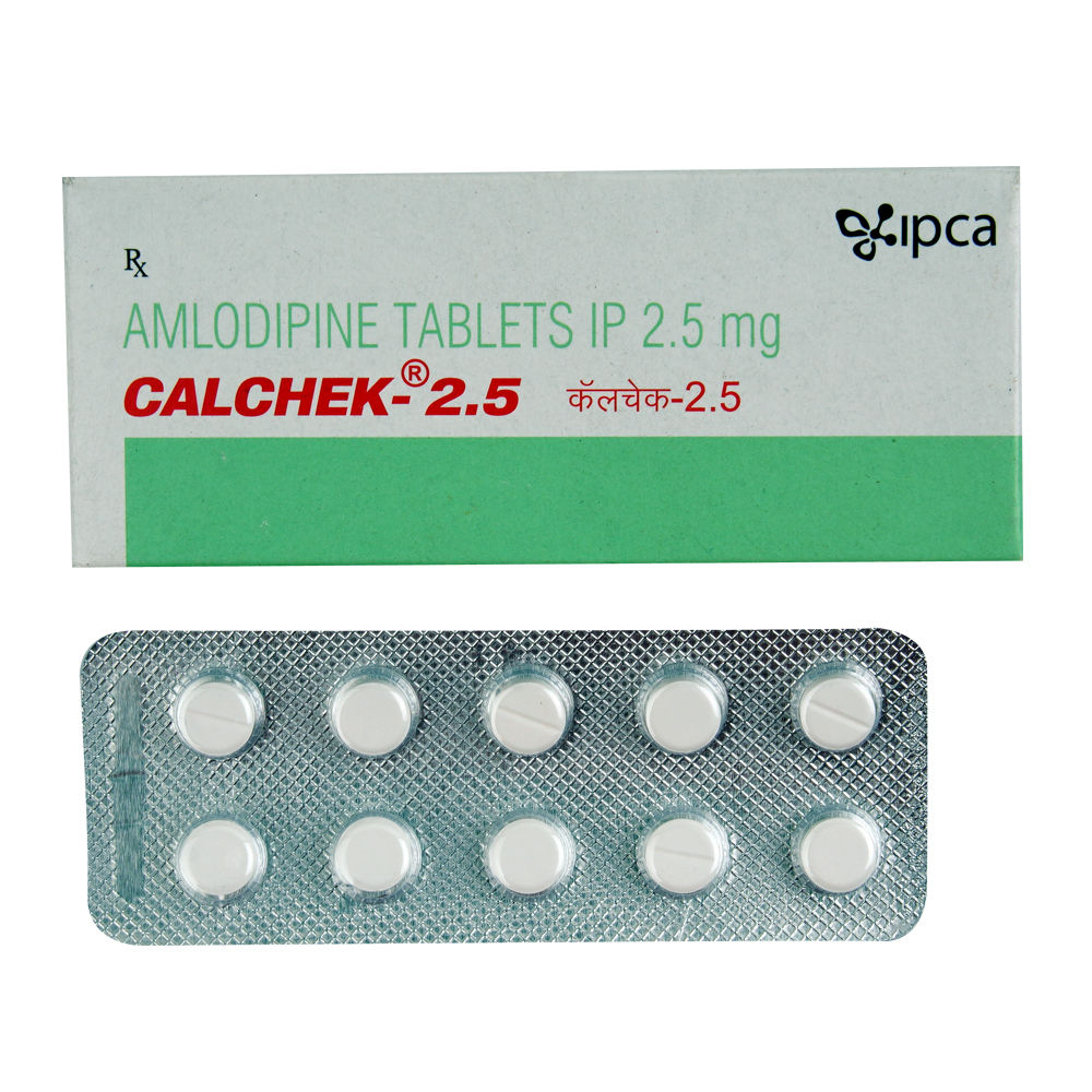 Buy Calchek 2.5mg 10 Tablets Online at Best Prices | Wellness Forever
