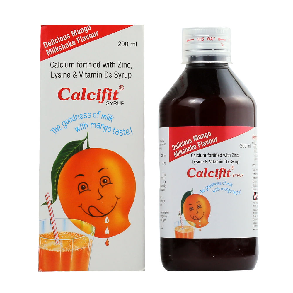 Buy Calcifit Syrup 200 ml Online at Best Prices | Wellness Forever
