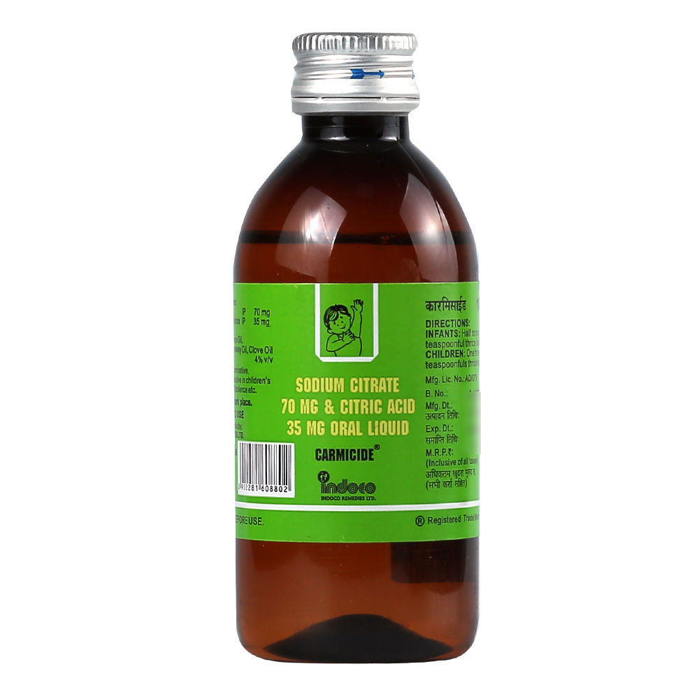 Buy Carmicide Child Syrup 100 ml Online at Best Prices | Wellness Forever